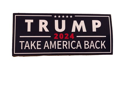 Trump 2024 Bumper Sticker 10 Pack | eBay