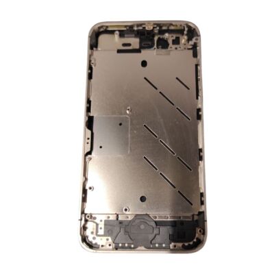 CHASSIS COMPLET BEZEL FRAME NU POUR APPLE IPHONE 4S SILVER GRIS ARGENT ...