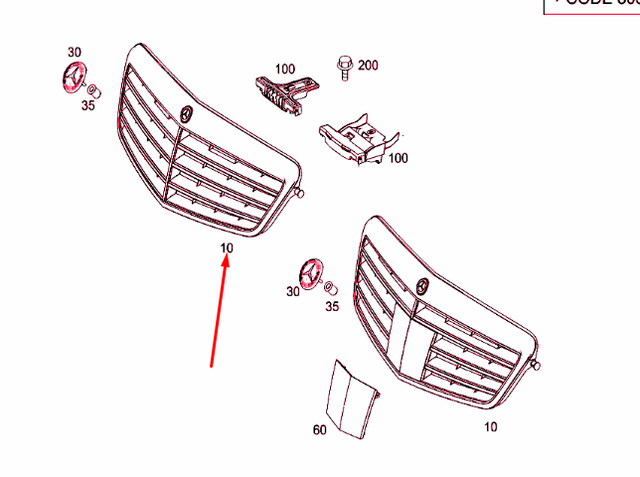 Mercedes-Benz A2128800300 online kaufen | eBay