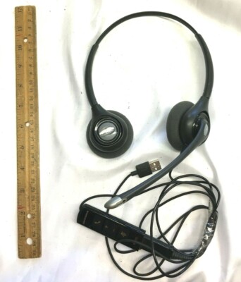 Plantronics Headset USB DA80 EUC Free Shipping | eBay