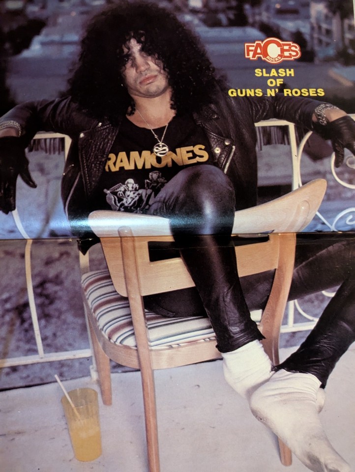 Faces Rocks Magazine June 1989 Guns N Roses, Winger, Metallica, Ratt ...