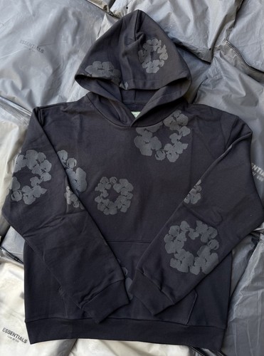 Denim Tears Black Monochrome Cotton Wreath Hoodie ‘Black Monochrome’ | eBay