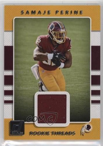 2017 Panini Donruss Rookie Threads Samaje Perine #31 RC | eBay