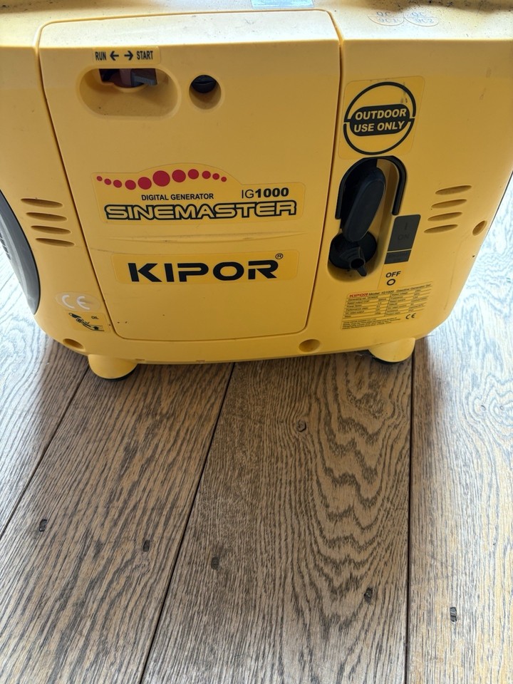Kipor Suitcase Generator ig1000 Sinemaster Generator 240v 12v | eBay UK