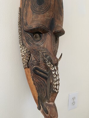 Old Mask - Papua New Guinea - Mei Iatmul - Middle Sepik River Tribal ...