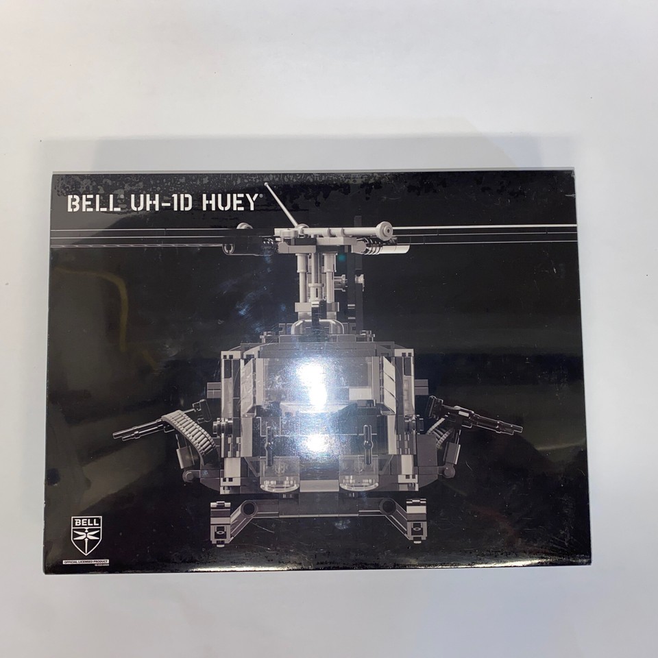 Brickmania Bell UH-1D Huey Utility Military Helicopter 1055 MISB Lego ...