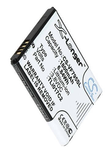Batterie 1800mAh Tipo TLi017C2 Per Vodafone VF-795 VF795, Smart Speed 6 ...