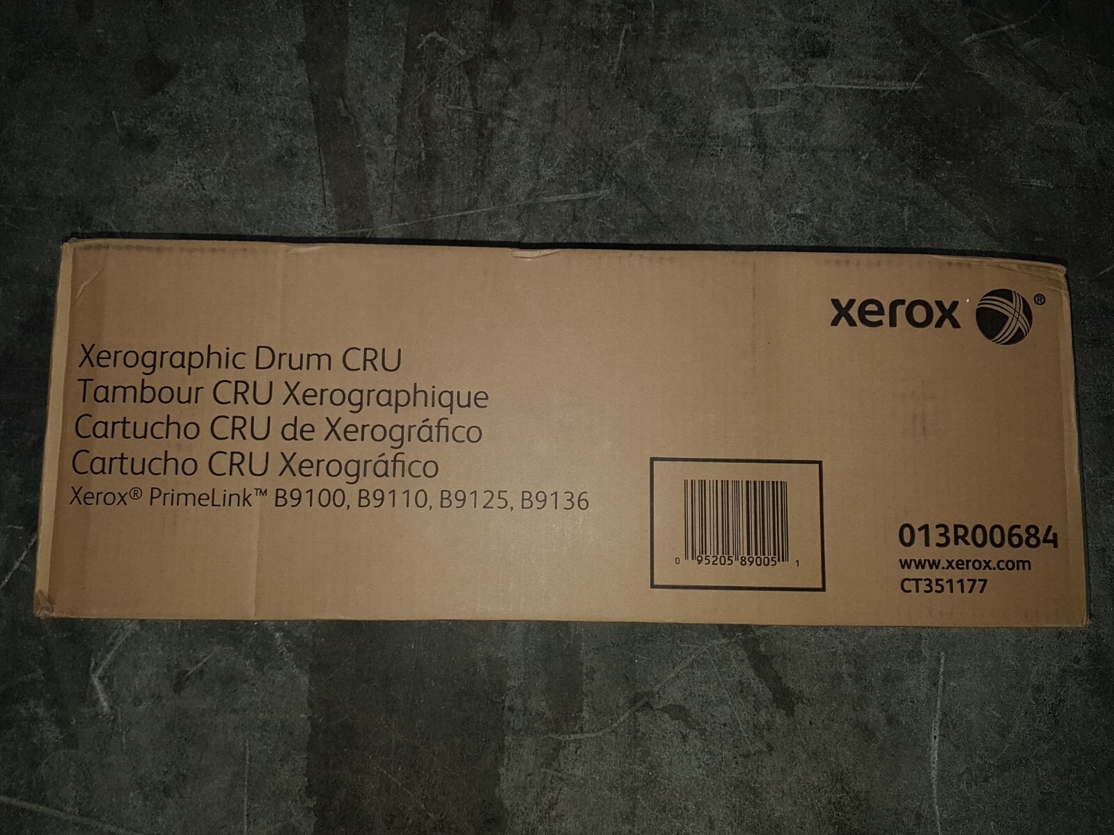 Xerox 013R00684 Laser Drum Cartridge - Black for sale online | eBay