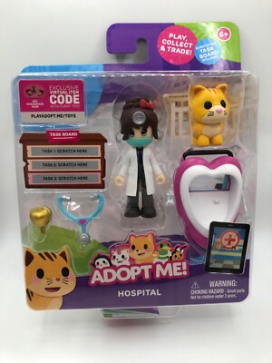 ADOPT ME! HOSPITAL Figure Set With Codes, New | eBay
