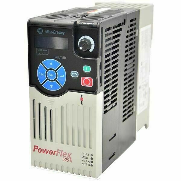 Allen-Bradley 25B-D4P0N104 PowerFlex 525 AC Drive 480V, 3-Ph, 1.5kW ...
