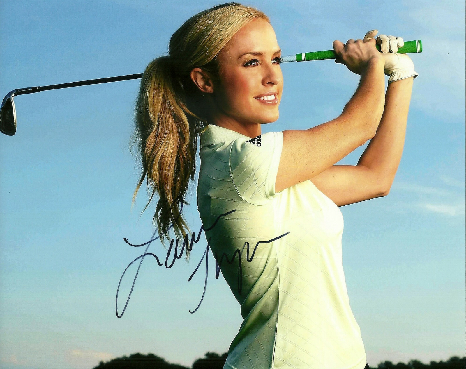 Lauren Thompson Hand Signed 8x10 Photo Autograph Picture Golf Channel ...