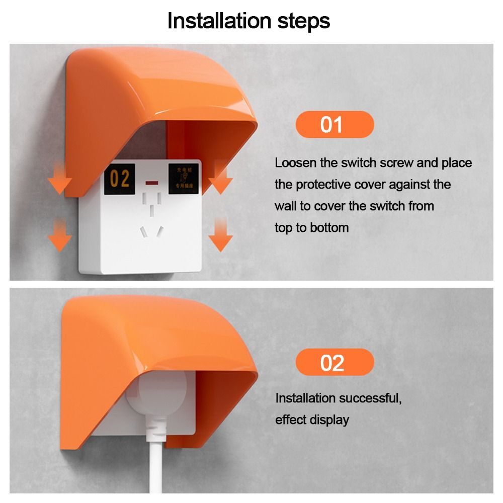 Protection Socket Outdoor Socket Waterproof Box Electric Plug Rainproof ...