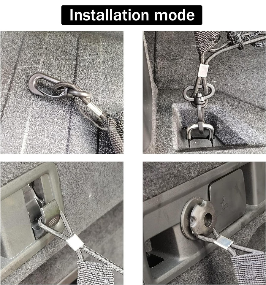 SUV Car Accessories Envelope Style Trunk Cargo Net Storage Organizer ...