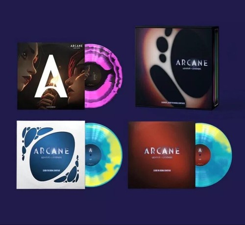 Arcane Season 1 & 2 Official Soundtrack Vinyl Bundle New | eBay