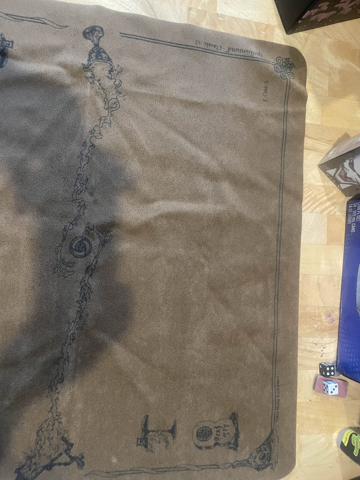 spellground playamat v3 tan 2016 khalsa brain games | eBay