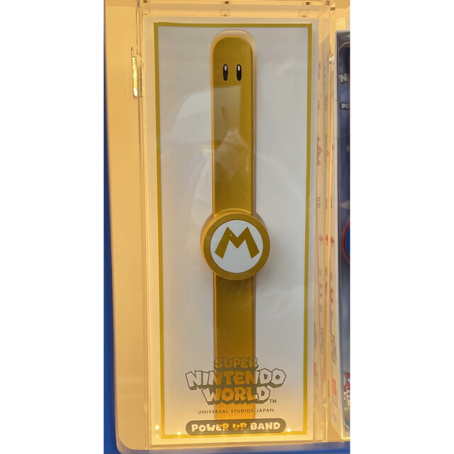 USJ Limited Golden Power Up Band Two Set Of Mario Super Nintendo World ...