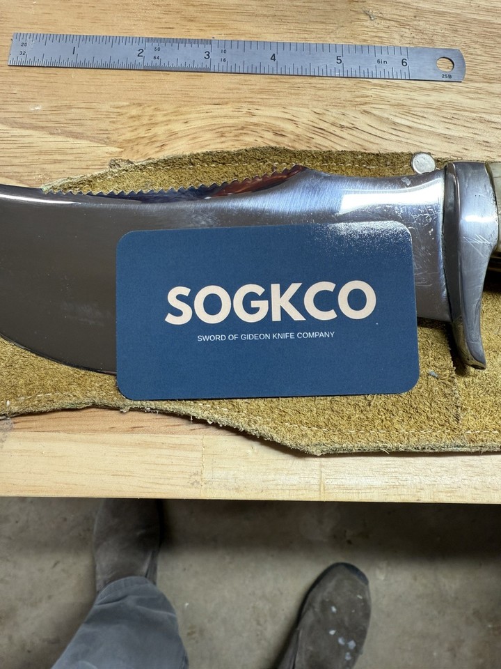REALLY BIG KNIFE WITH REALLY BIG SHEATH | eBay