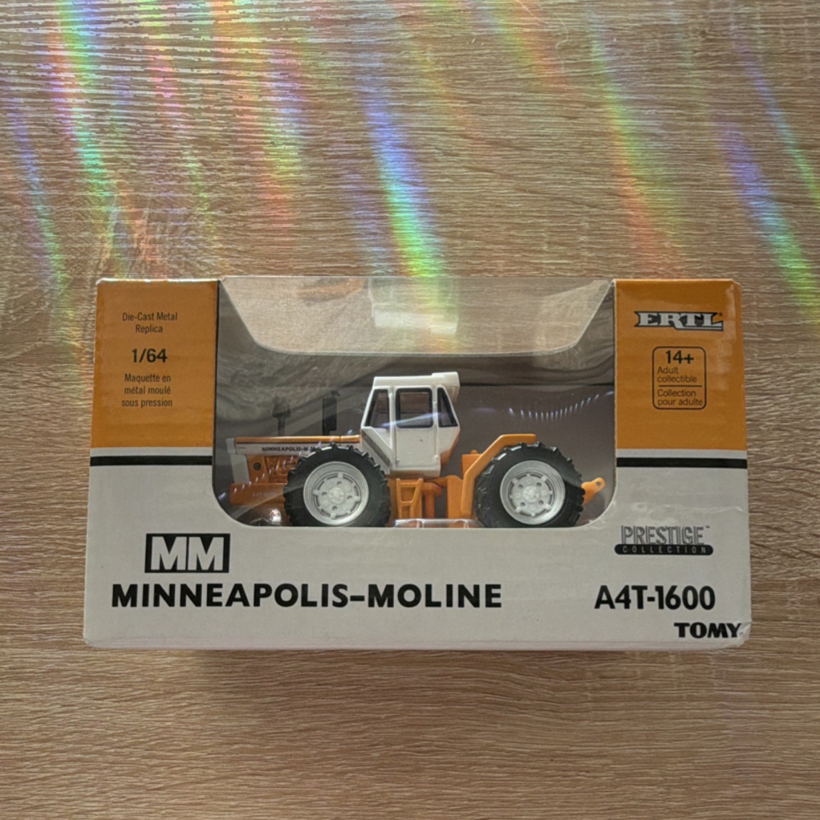 Ertl Prestige Minneapolis Moline A4T-1600 1:64 Die-Cast Tractor White ...