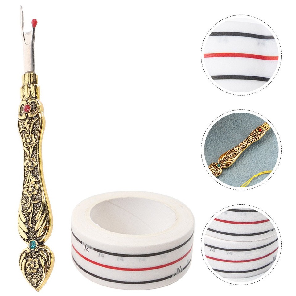 Stitch Puller Sewing Thread Remover Vintage Carved Handle Clothes ...