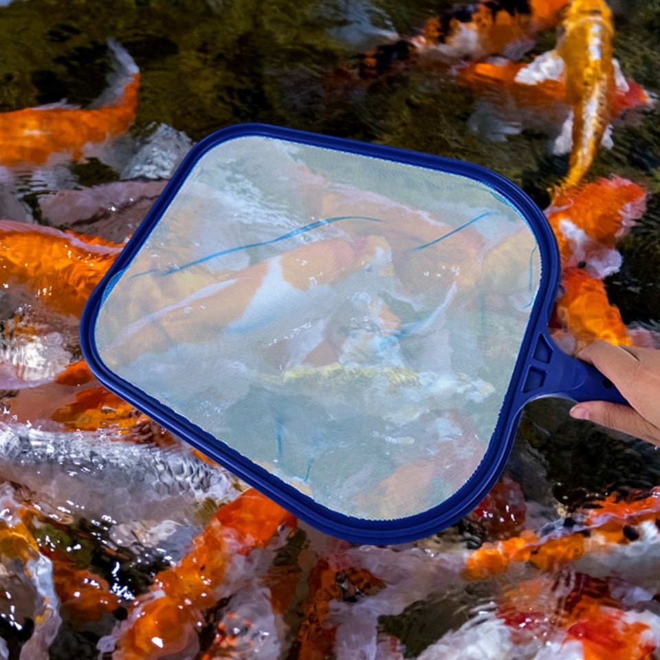 Pool Leaf Net Fine Mesh Swimming Leaf Skimmer Net Pool Leaf Rake ...