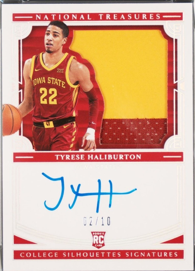 2020-21 Panini National Treasures Collegiate - College Silhouettes ...