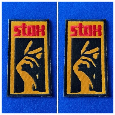 A Pair Of Stax Patches Sew / Iron On Badges (c) Stax Records Soulsville ...