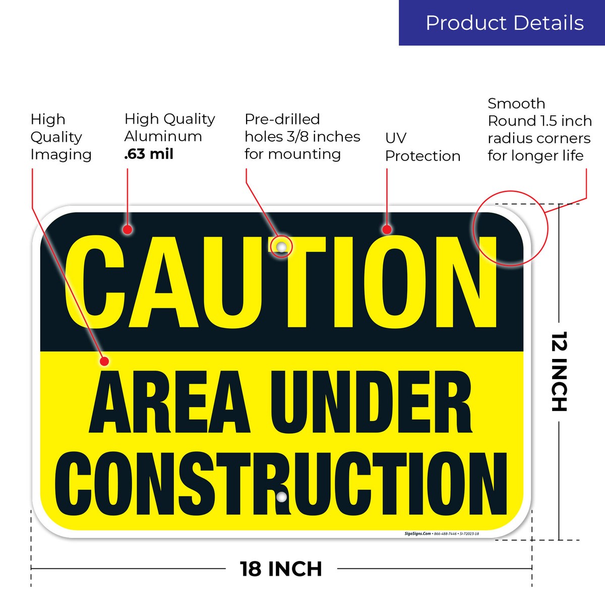 House Under Construction Sign