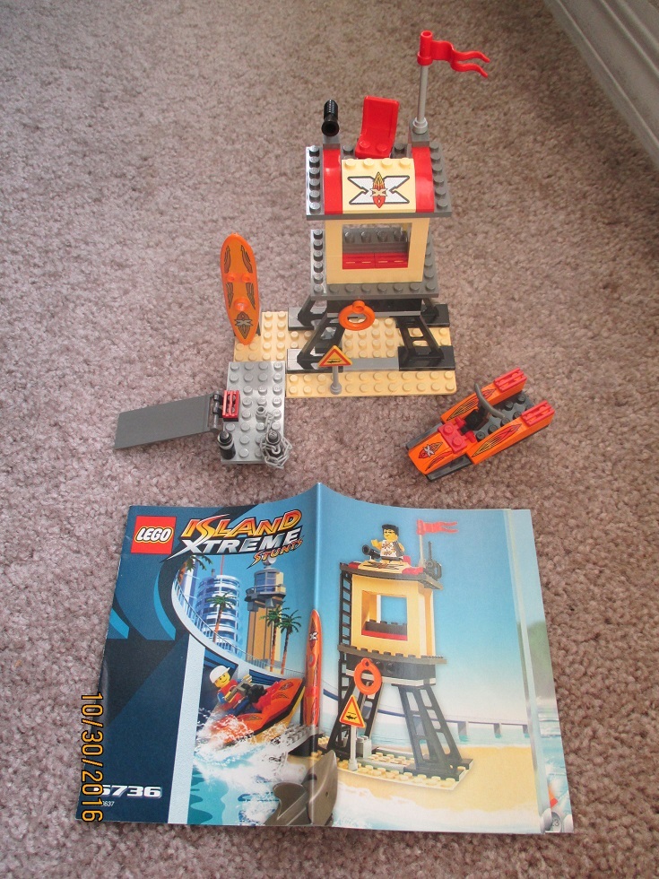 LEGO Island Xtreme Stunts: Beach Lookout (6736) for sale online | eBay