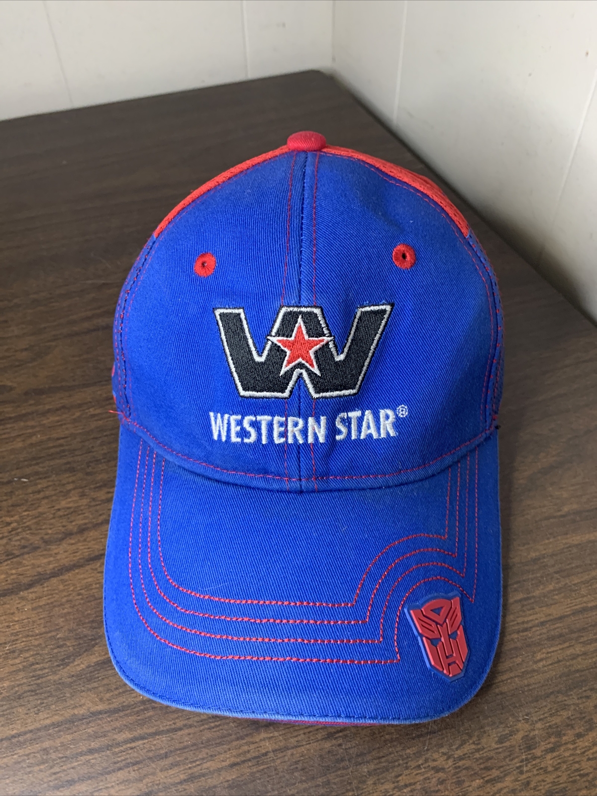 Optimus Prime Transformer Hat Blue Western Star Truck… - Gem