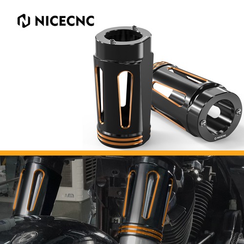 Fork Tube Cover Assy Assembly For Harley Road King FLHR Electra Glide ...