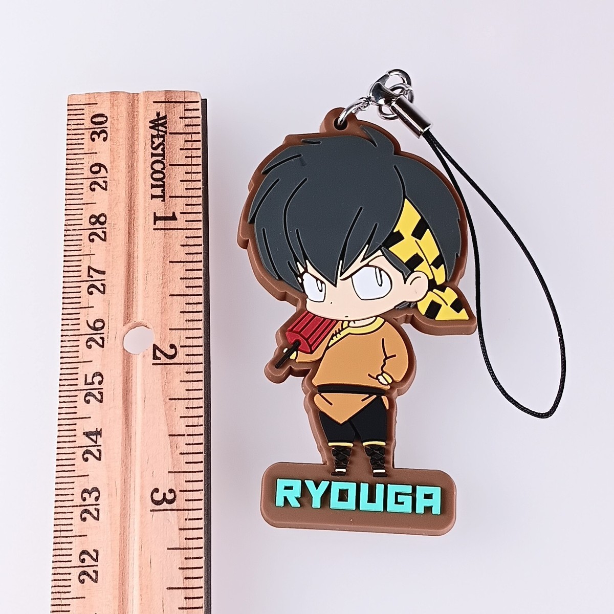 Ryoga Hibiki Ranma 1/2 Rumic Collection Rubber Strap From Ryoga Hibiki Ranma 1/2 Rumic Collection Rubber Strap From