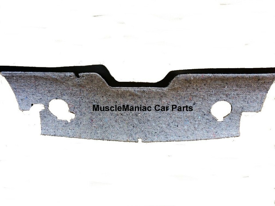 1960-1965 Falcon Ranchero Comet FIREWALL INSULATION PAD w/Clips 60 61 ...