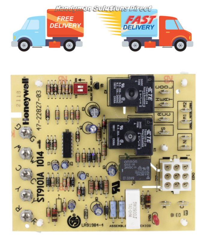 OEM Rheem Ruud Weather King Furnace Fan Control Board 47-22828-01 47 ...