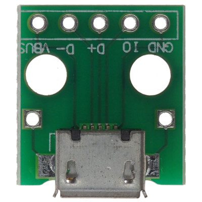 Micro USB PCB Breakout Board Buchse Adapter Platine Testplatine 5 Pin ...