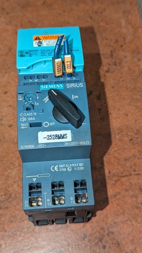 Siemens 3RV2011-1HA25 Breaker w 3RV2917-5AA00 Connector 4011209841031| eBay