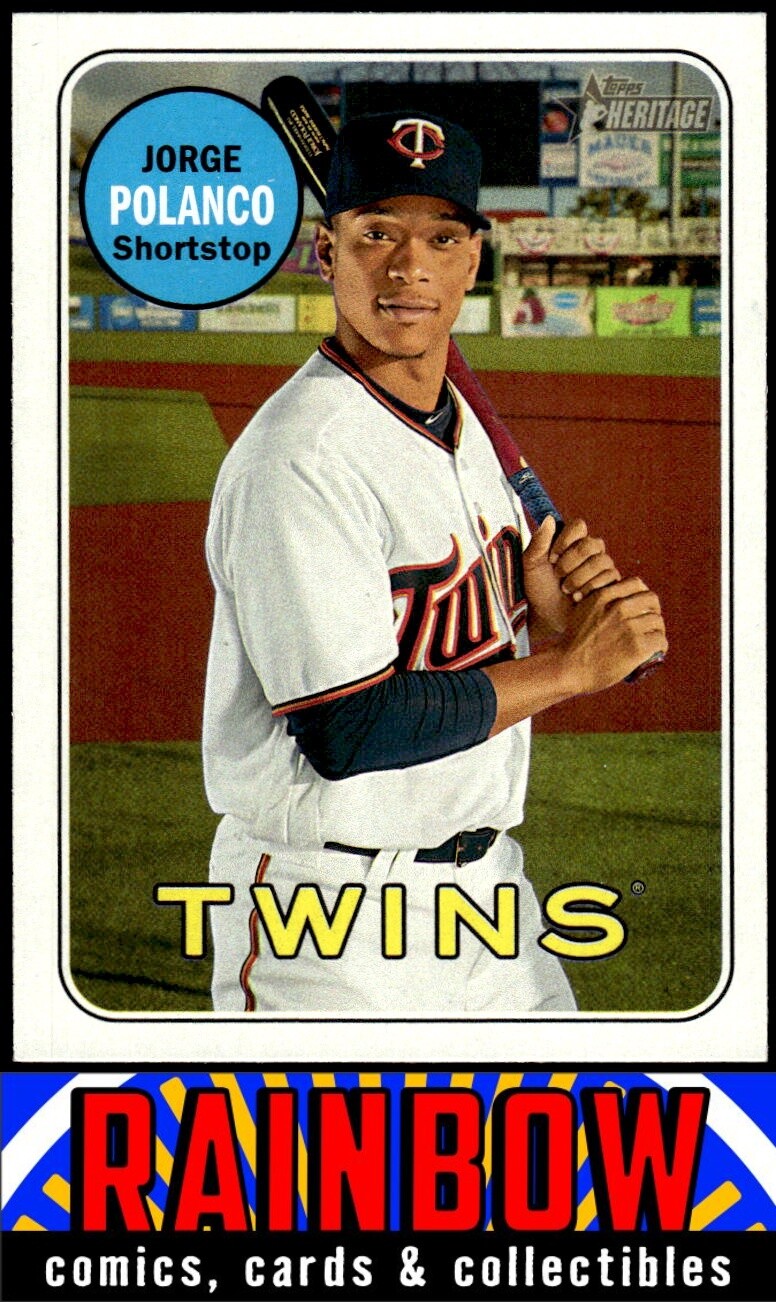 2018 Topps Heritage #207 Jorge Polanco | eBay