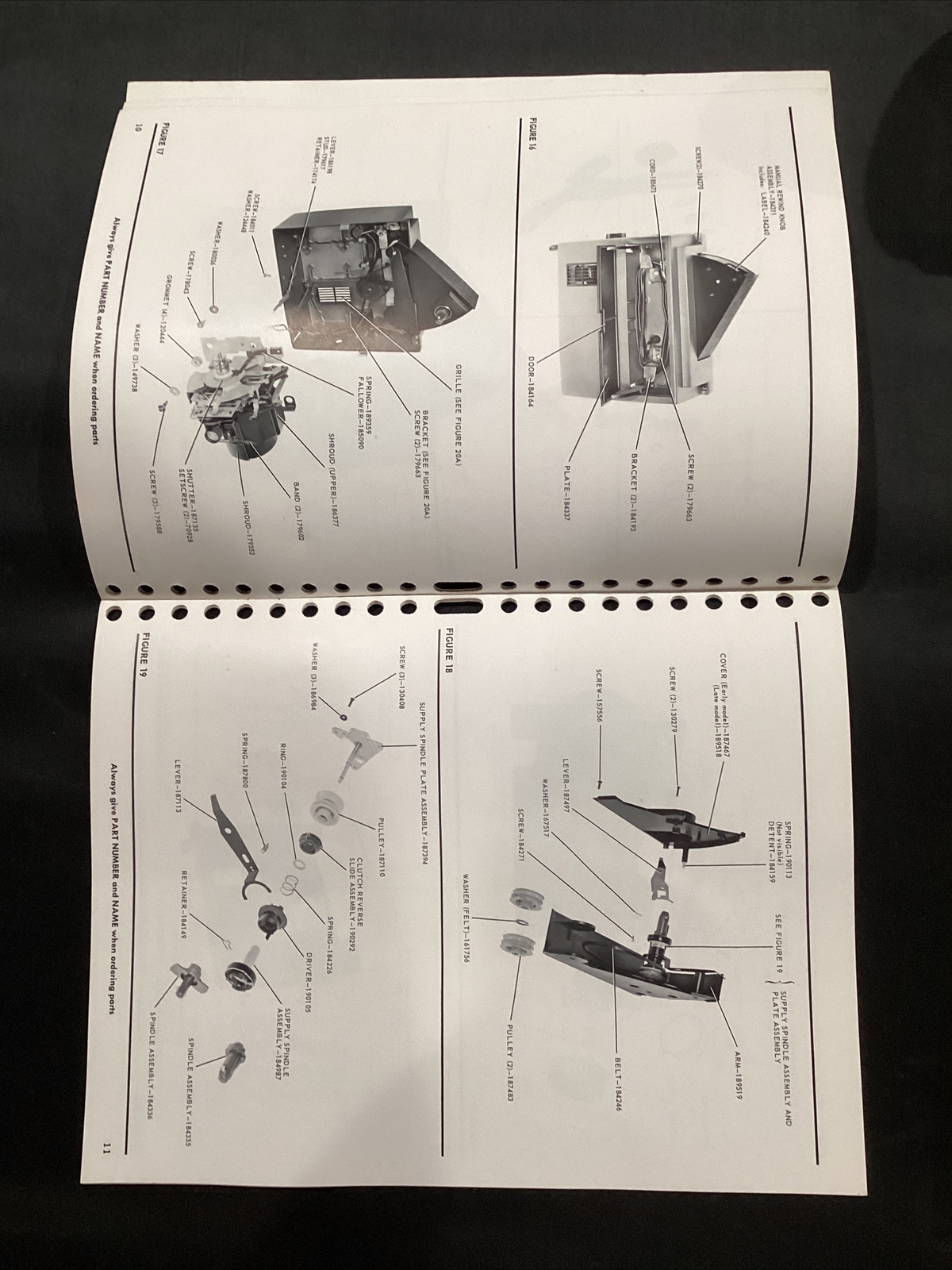 1970 Kodak Instamatic M109 Movie Projector Parts Catalog Brochure | eBay