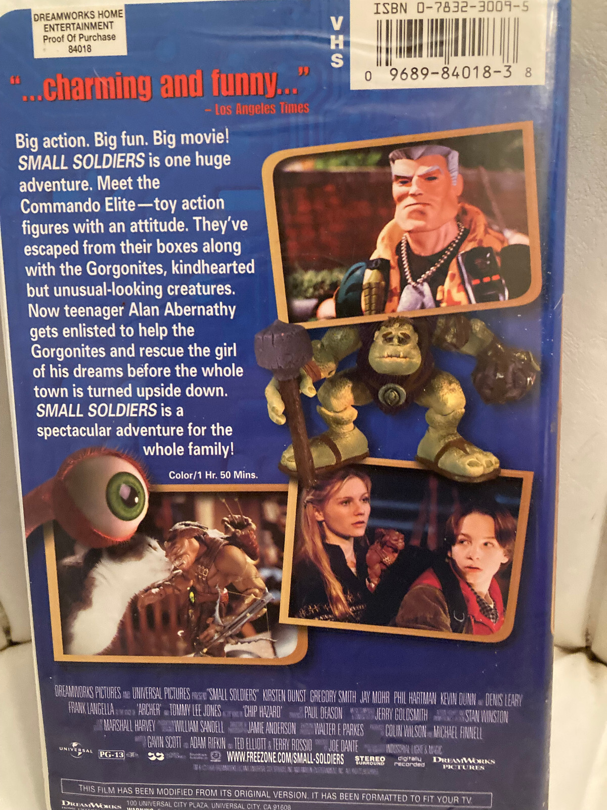 Small Soldiers (VHS, 1998, Clamshell) 96898401838| eBay