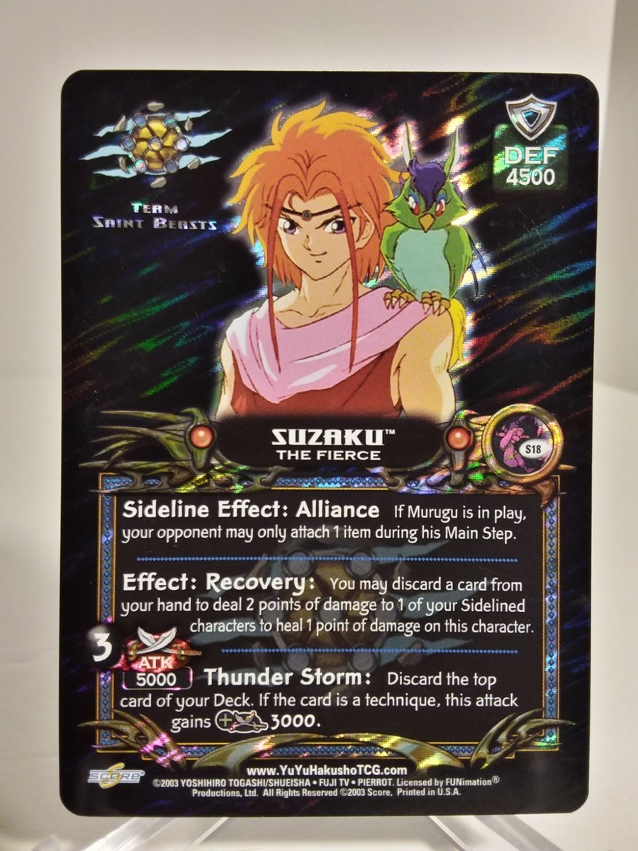 Yu Yu Hakusho Four Saint Beasts