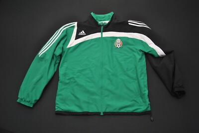 Adidas Mexico Soccer Jacket Green Men's XL 10225CS | eBay