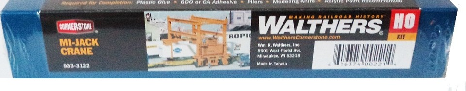HO Scale Walthers Cornerstone 933-3122 MI-JACK Translift Intermodal ...