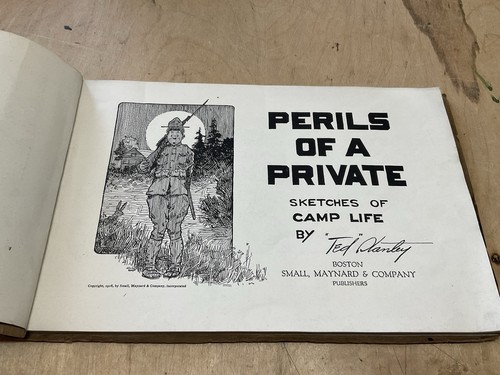 WW1 Era Comedy Book Perils of a Private by Ted Stanley bk-p50 | eBay