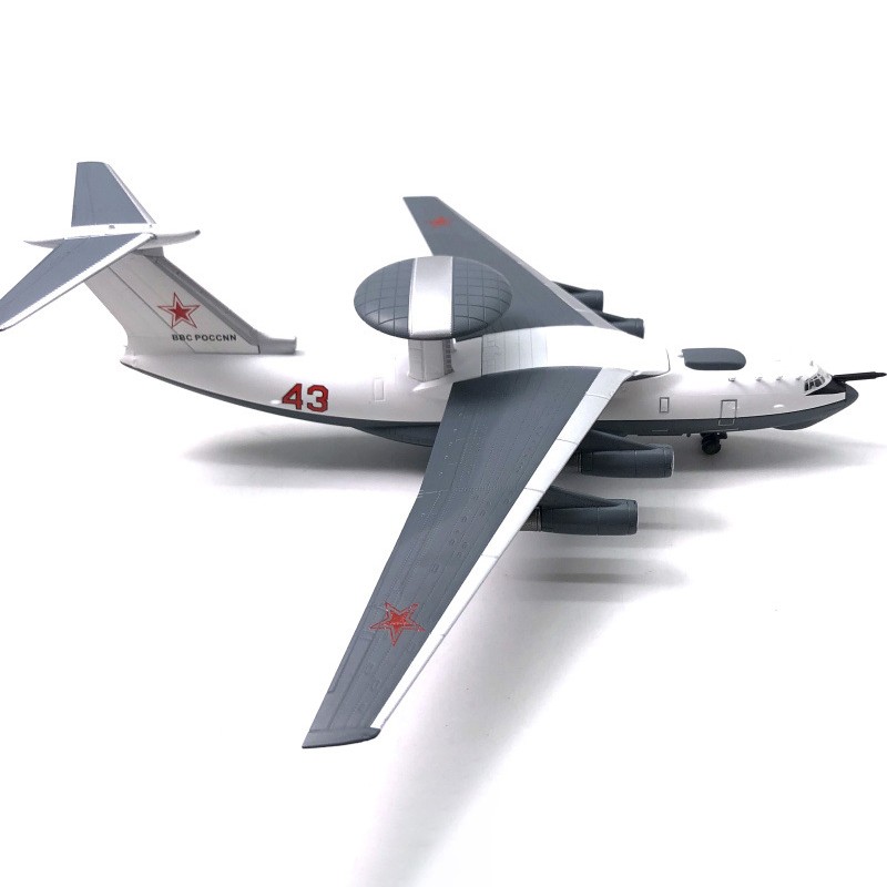 1/200 Soviet Beriev A-50 Mainstay Early Warning Aircraft Model Military ...