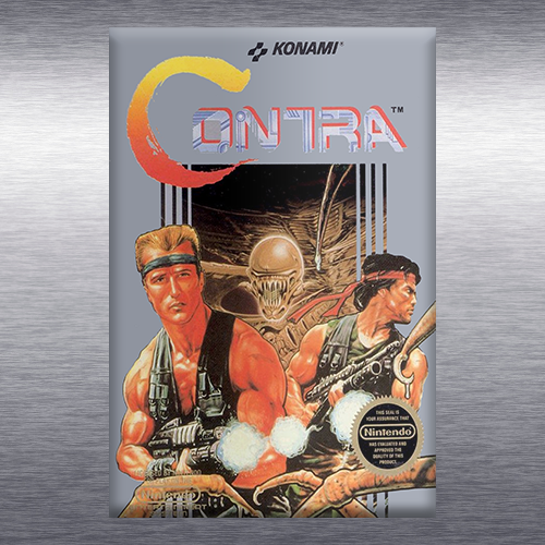 Contra Video Game Box Art NES High Quality Magnet | eBay