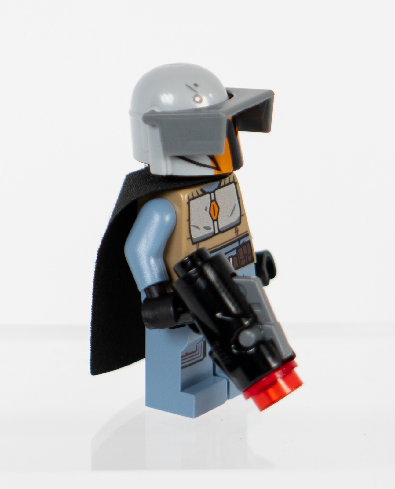 LEGO Star Wars Female Blue Mandalorian Tribe Warrior Minifigure. New ...