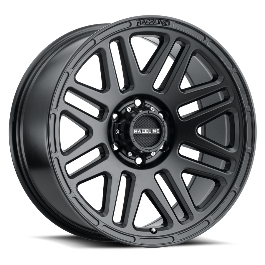 (Set-4) Raceline Outlander Black 16X8 5X114.3 0mm wheels rims 16 inch ...