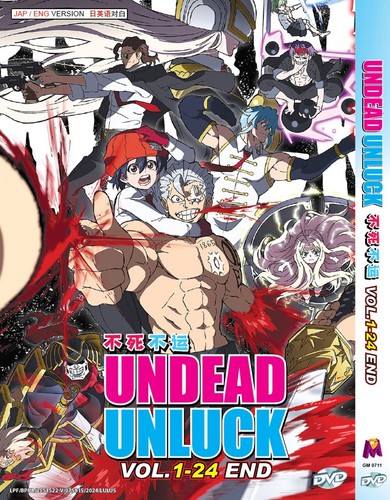 ANIME UNDEAD UNLUCK VOL.1-24 END DVD ENGLISH DUBBED^REGION ALL | eBay