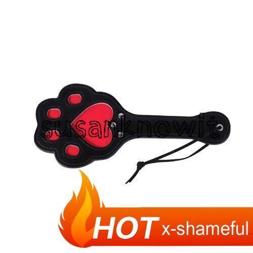 Cute Spanking Paddle Beat Cat Claw Paddle Slaver Kinky Binding Whip | eBay