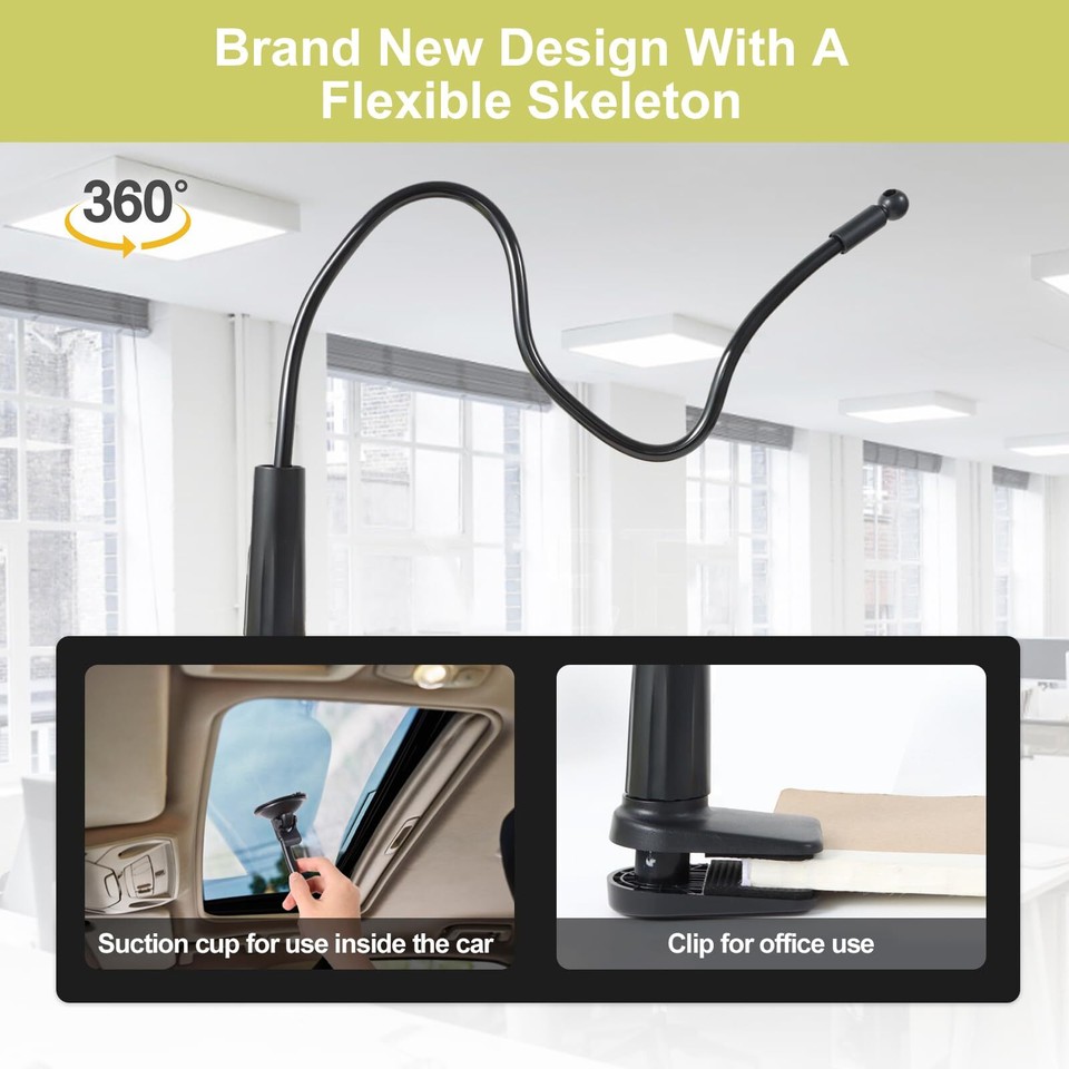 Office Desk Shade Cubicle Shade Adjustable Light Blocker for Work Green ...