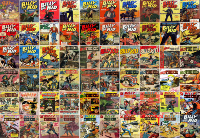1946 - 1967 Billy the Kid Comic Book Package - 60 eBooks on CD | eBay